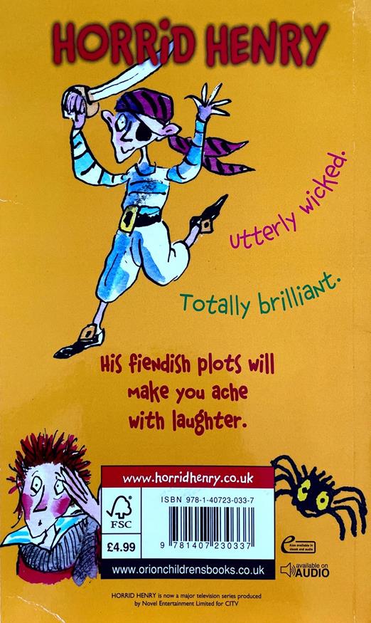 Horrid Henry And The Bogey Babysitter - The Children's Book Bin
