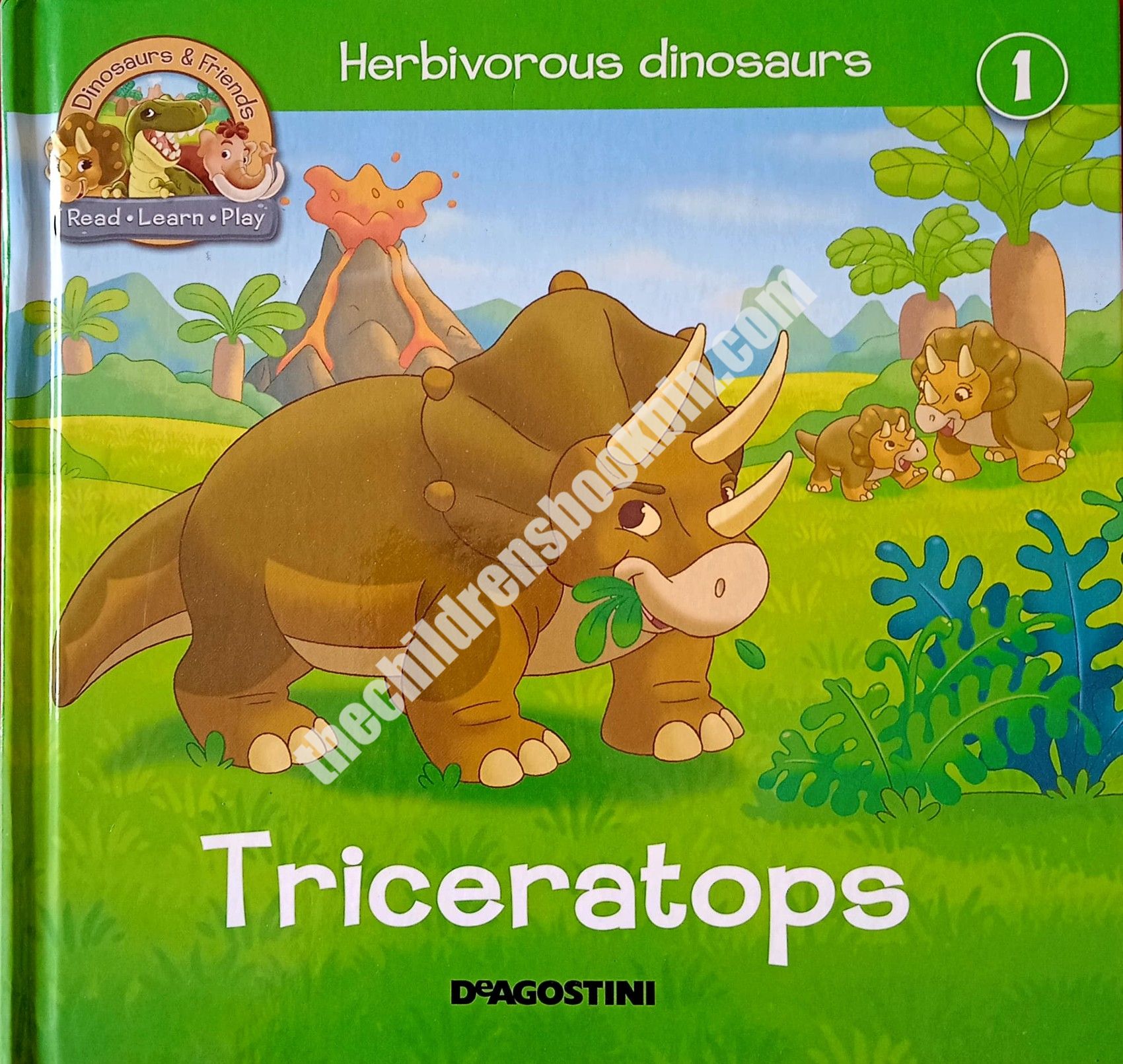 Triceratops (Herbivorous Dinosaurs)- Hardcover - The Children's Book Bin